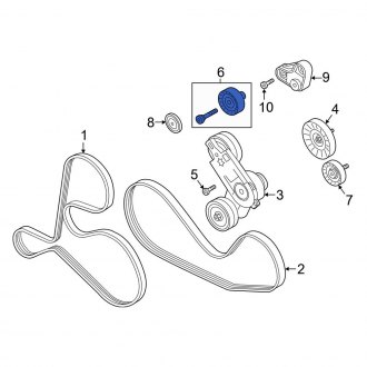Audi Q8 Engine Pulleys | Idler, Crankshaft — CARiD.com
