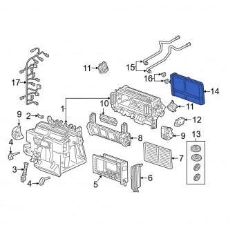 Audi Q5 HVAC Heater Cores | Seals, Clamps, Boxes — CARiD.com