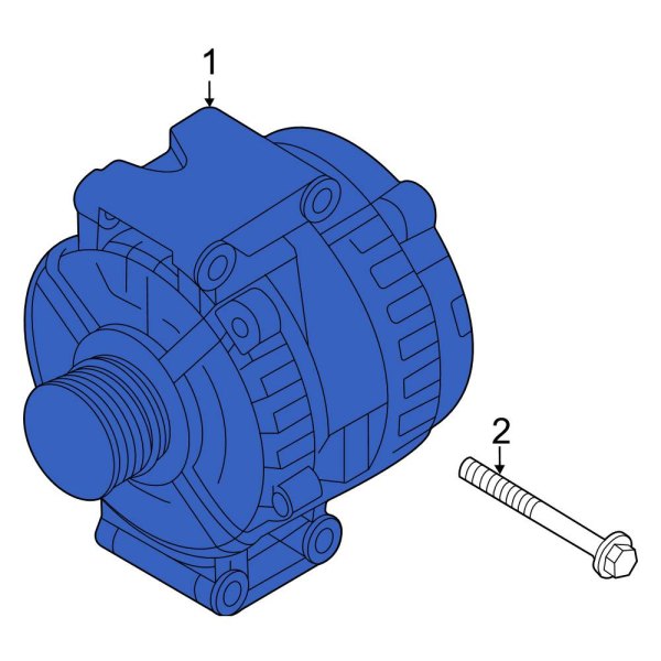 Audi OE 06L903018H - Alternator