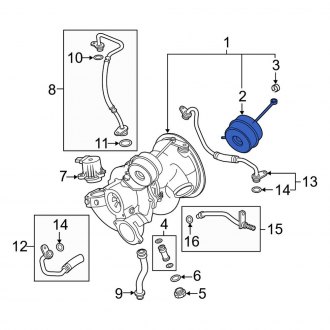 Audi Q7 Performance Turbocharger Wastegates & Parts — CARiD.com