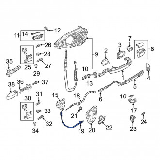 Audi A6 Door Locks + Components — CARiD.com