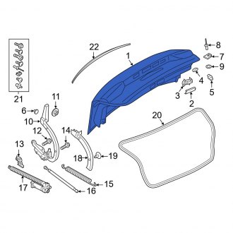 Audi A6 Replacement Trunk Lids — CARiD.com