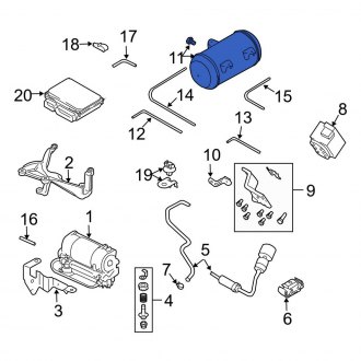 Audi A8 Suspension Self-Leveling Sensors — CARiD.com