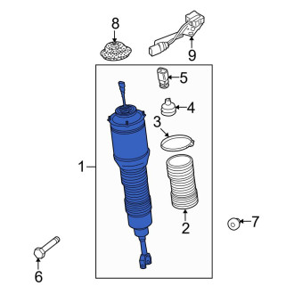 Audi A8 OEM Suspension Parts | Shocks, Struts — CARiD.com