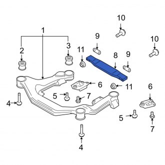 Audi A8 Replacement Chassis Frames & Rails - CARiD.com