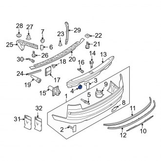 2006 Audi A8 OEM Bumpers - Front & Rear | CARiD