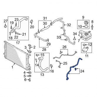 Audi A8 Coolant Overflow Tanks | CARiD