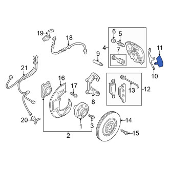Audi A7 OEM Brake Parts | Pads, Bleeders, Rotors — CARiD.com