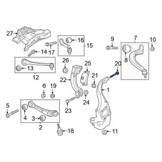 Audi A5 Steering Knuckles, Spindles & Parts — CARiD.com