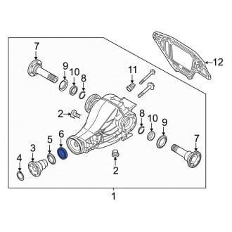 Audi Q5 Driveshaft Yokes | Slip, Flange, Pinion Yokes — CARiD.com
