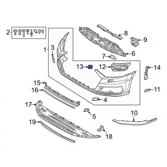 Audi Q4 e-tron Headlight Components | Brackets, Adapters — CARiD.com