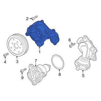 Audi Q8 Replacement Water Pumps & Components – CARiD.com
