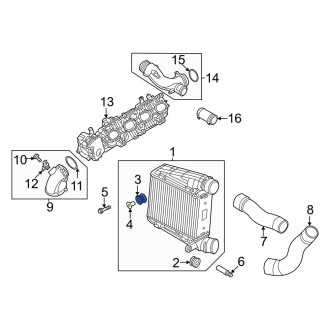 Audi A8 Intercoolers | Air To Water, Front Mount — CARiD.com