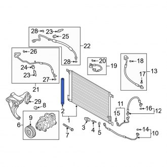 Audi Q8 A/C Receiver Driers & Accumulators — CARiD.com