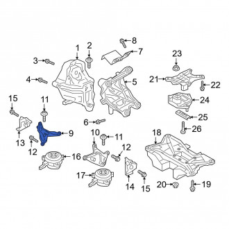 Audi Q7 Transmission Mounts | Cases, Housings, Bolts — CARiD.com