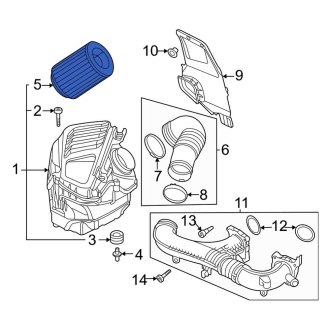Audi A8 OEM Air Intake Parts | Filters, Manifolds — CARiD.com