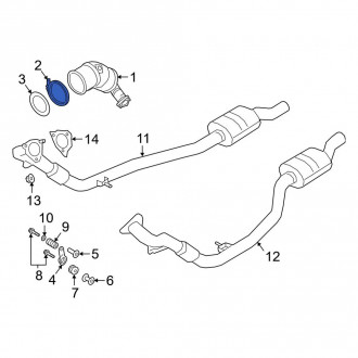Audi S5 OEM Exhaust Parts | Systems, Tips, Pipes — CARiD.com