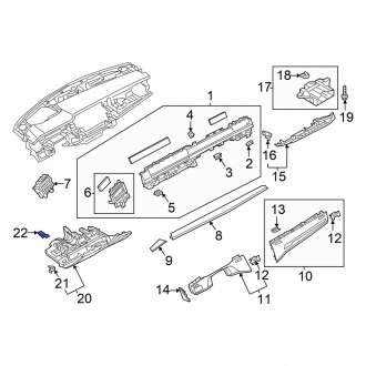 Audi Q4 e-tron OEM Interior Components — CARiD.com