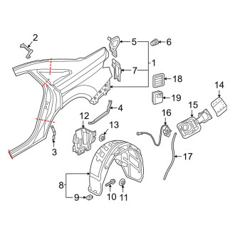 2021 Audi A8 Replacement Quarter Panels — CARiD.com