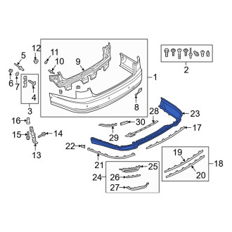 Audi A8 Replacement Bumper Spoilers & Valances — CARiD.com