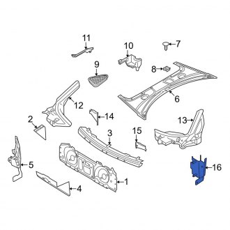 Audi R8 Replacement Hood Hardware — CARiD.com