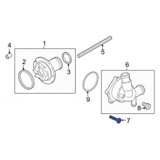 Audi R8 Thermostat Housings, Filler Necks — CARiD.com