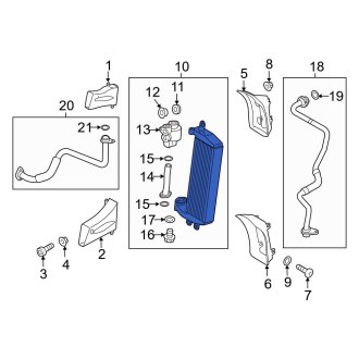 Audi R8 Engine Oil Coolers & Components | Kits, Lines — CARiD.com