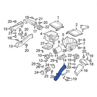 Audi R8 Air Filter Housing Boxes & Parts — CARiD.com