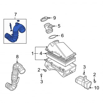 Audi OEM Air Intake Parts | Filters, Manifolds — CARiD.com