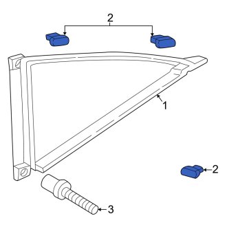 Audi Q5 Window Hardware — CARID.com