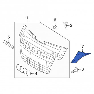 Audi TT Grille Frames & Moldings — CARiD.com