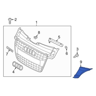 Audi TT Grille Frames & Moldings — CARiD.com