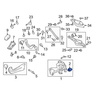 Audi Q3 OEM Suspension Parts | Shocks, Struts — CARiD.com