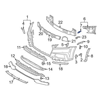 Audi TT OEM Bumpers | Genuine Front & Rear Bumpers — CARiD.com