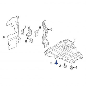 Audi S3 Header Panel Brackets & Hardware | CARiD