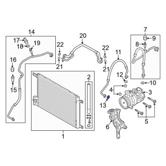 Audi e-tron A/C Evaporators & Components — CARiD.com