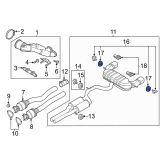 Audi A3 OEM Exhaust Parts | Systems, Tips, Pipes — CARiD.com