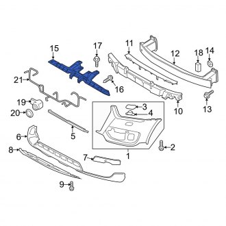 Audi Q3 Grille Brackets & Hardware — CARiD.com