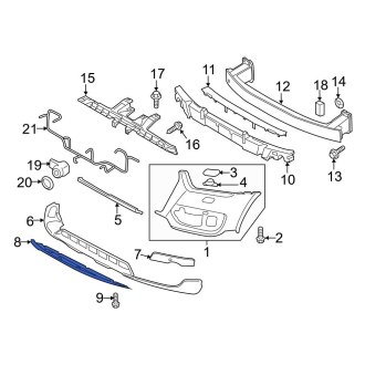 Audi Q3 Replacement Bumper Spoilers & Valances — CARiD.com