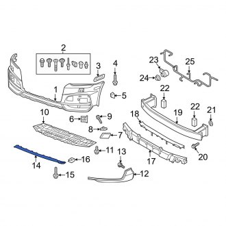 Audi Q3 OEM Bumpers | Genuine Front & Rear Bumpers — CARiD.com