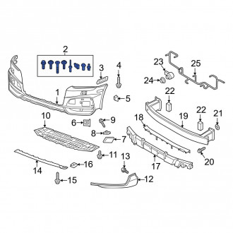 Audi Q3 OEM Bumpers | Genuine Front & Rear Bumpers — CARiD.com