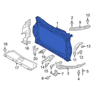 Audi Q3 Replacement Header Panels – CARiD.com