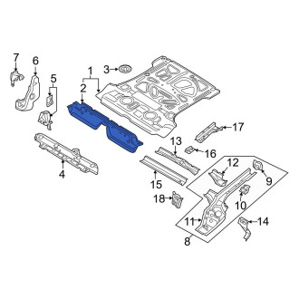 Audi Q3 Replacement Floor Pans — CARiD.com