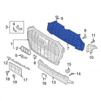 Audi Q3 Grille Brackets & Hardware — CARiD.com