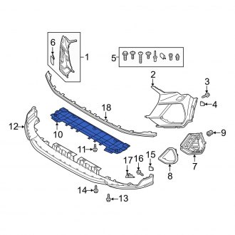 Audi Q3 Replacement Bumper Spoilers & Valances — CARiD.com