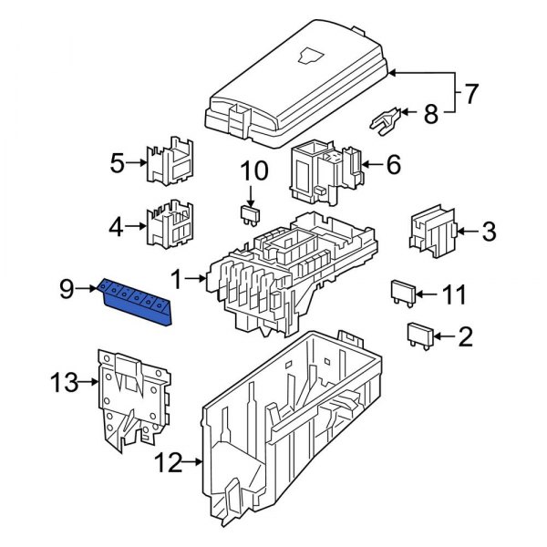 Audi OE 5Q0937629C - Multi-Purpose Fuse