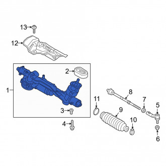 Audi Q3 Rack & Pinion Steering Systems, Parts — CARiD.com