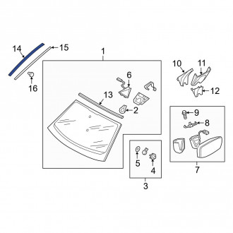 Audi Q3 Replacement Window Components – CARiD.com