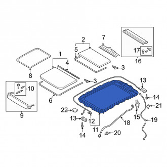 Audi e-tron Sunroofs & Components — CARiD.com
