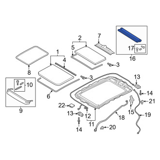Audi Q8 Sunroofs & Components — CARiD.com